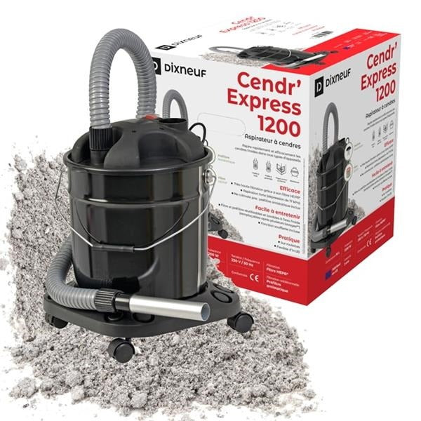 DIXNEUF - As stofzuiger Cendr'Express 1200 - 18 L Aspirateur à cendres – Groven Style BV